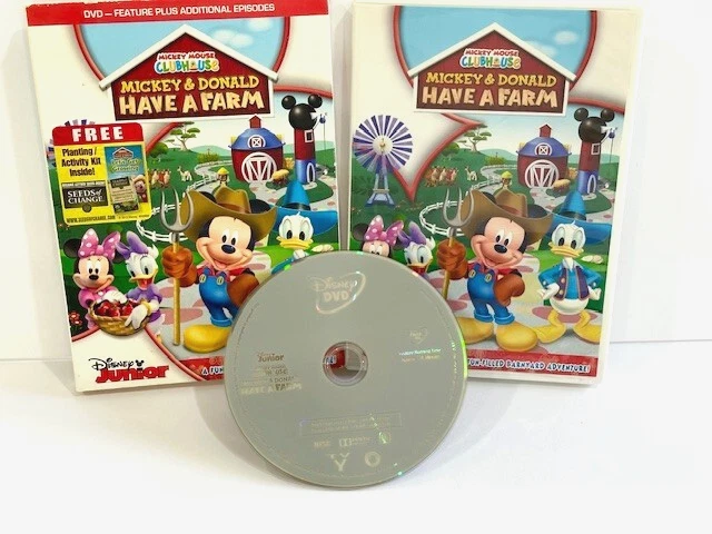 Mickey Mouse Clubhouse Mickey And Donald Have And Farm Dvd 2012 £4 6872