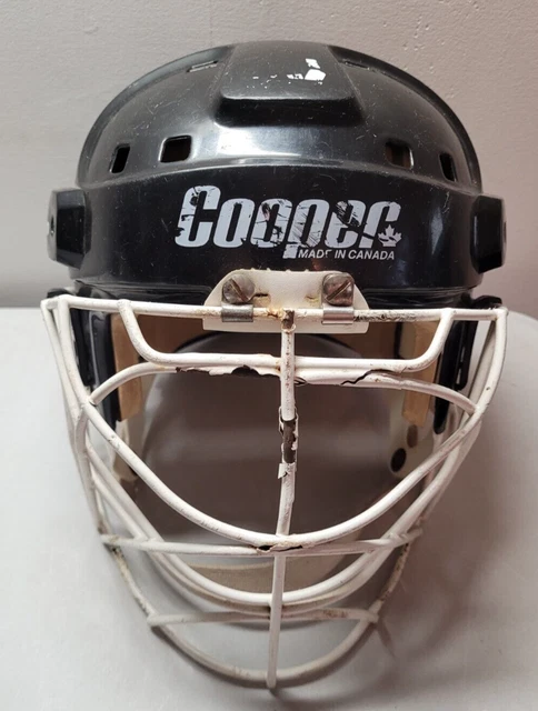 VINTAGE COOPER SK 2000 Hockey Goalie Helmet With Cooper Hm30 Cage $99. ...