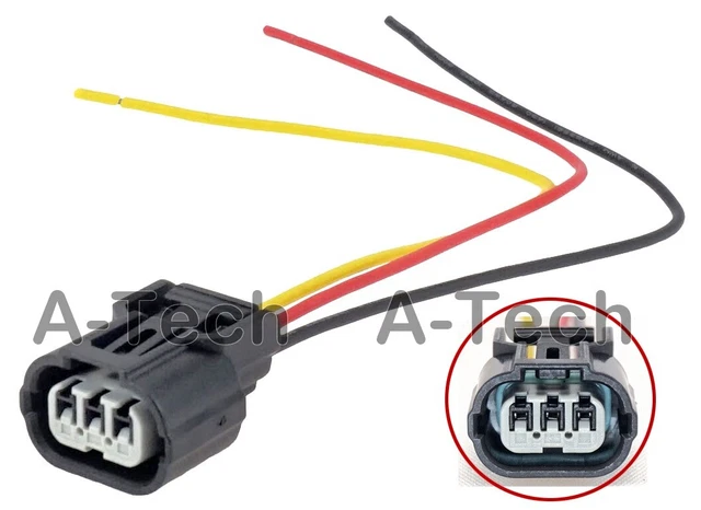 CAMSHAFT POSITION SENSOR Connector Plug Harness for Honda Civic Acura ...