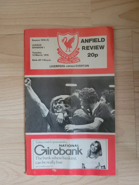 LIVERPOOL FC PROGRAMME £10.00 - PicClick UK