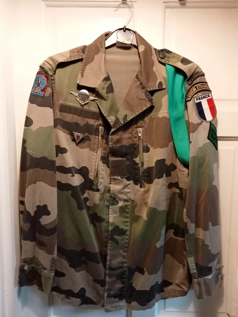 FRENCH FOREIGN LEGION 2rep F2 Cce Combat 1st company Jacket Size 96L ...