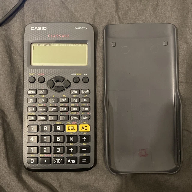 CASIO FX-83GT X Scientific Calculator - Black £8.50 - PicClick UK