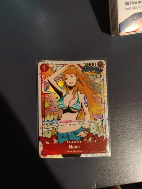ONE PIECE TCG Nami OP06 - ST01-007 Treasure Rare Art Parallel English EUR 65,00 - PicClick IT