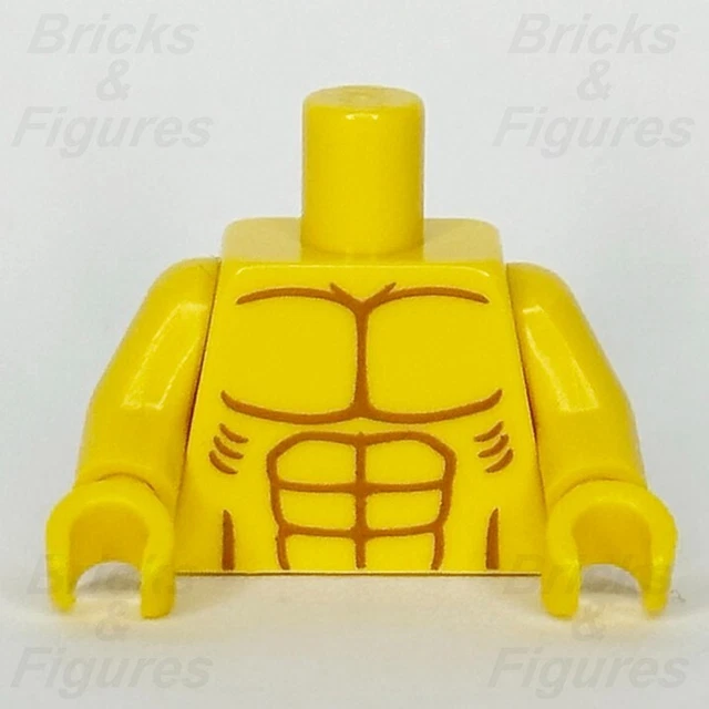 LEGO® BARE CHEST with Muscles Body Torso Minifigure Part 973pb1095c01 ...