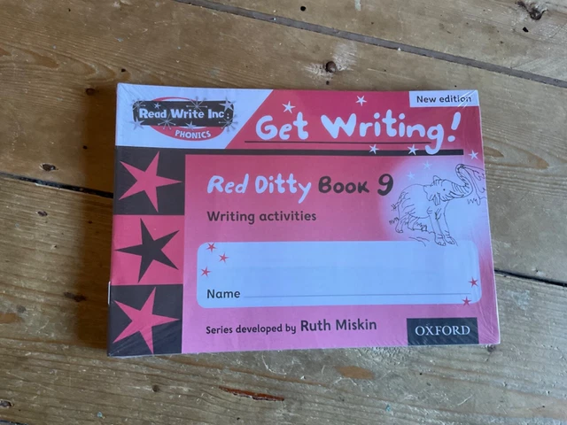 READ WRITE INC Phonics Get writing Red Ditty book 9 writing activities ...