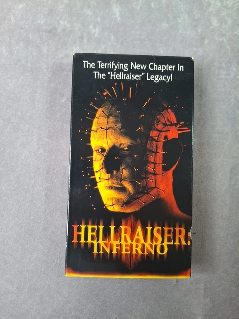 HELLRAISER INFERNO VHS 2000 Vtg Horror Thriller Pinhead Doug Bradley ...