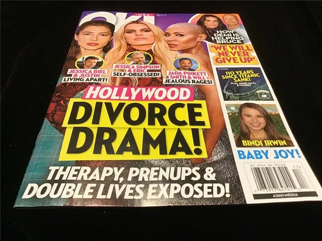 OK MAGAZINE APRIL 25, 2022 Hollywood Divorce Drama, Demi Moore, Bindi ...