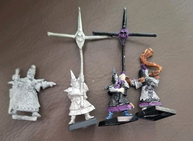 WARHAMMER CLASSIC DARK elf swordsman command metal Games Workshop Oop £ ...