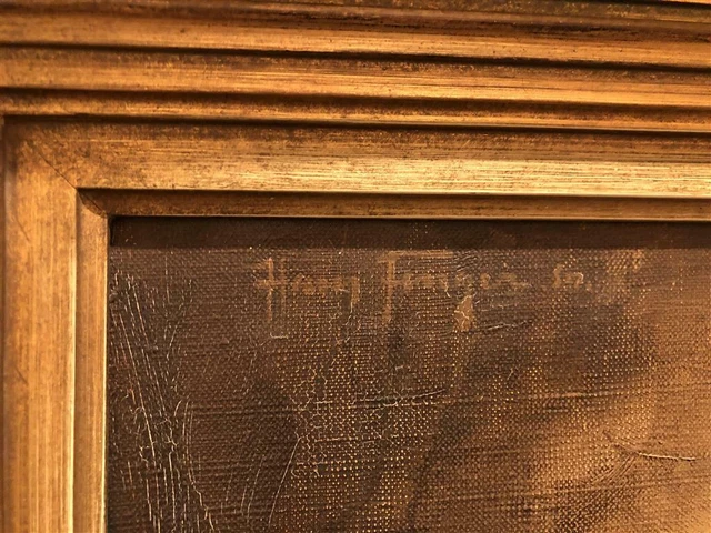 ORIGINAL GEMÄLDE HANS Fenger (1893-1980) um 1930 EUR 430,00 - PicClick DE