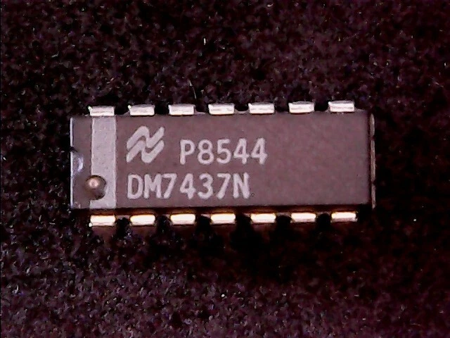 DM7437N - NATIONAL Semiconductor Quad 2-Input Positive NAND Buffer 7437 ...