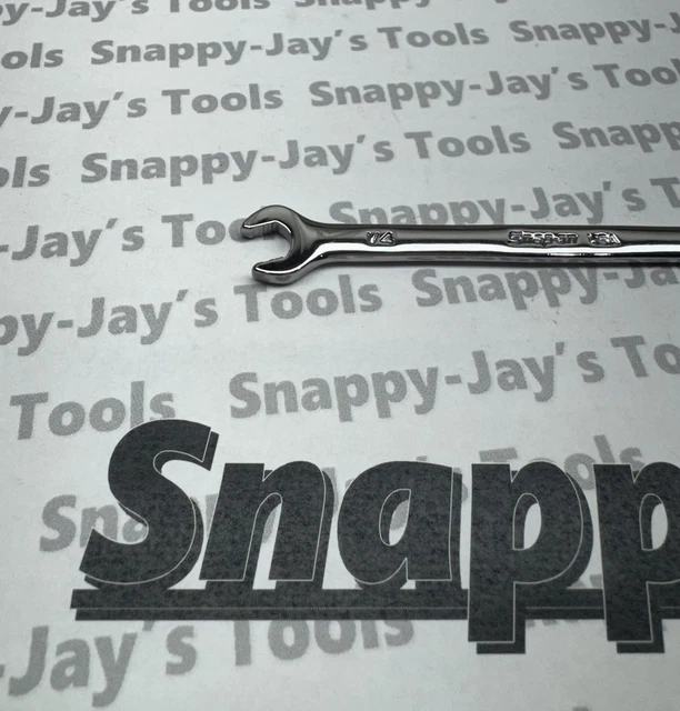 SNAP-ON TOOLS NEW 1/4" Reversible Flank Drive Plus Ratcheting Wrench ...