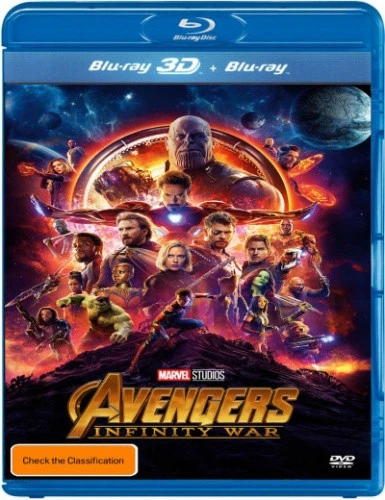 AVENGERS: INFINITY WAR (3D Blu-ray/Blu-ray) [Region B] [Blu-ray] - DVD ...