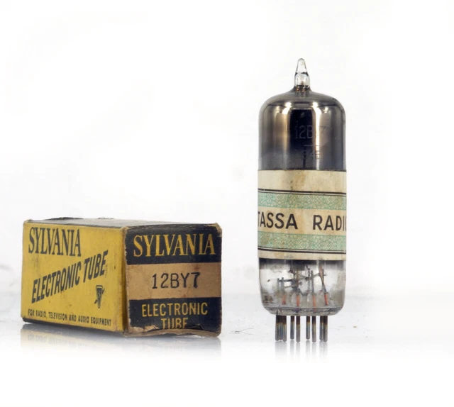 12BY7/EL180/12BV7 SYLVANIA NOS Röhre Lampe Ventil 진공관 真空管 Röhre Valvola ...