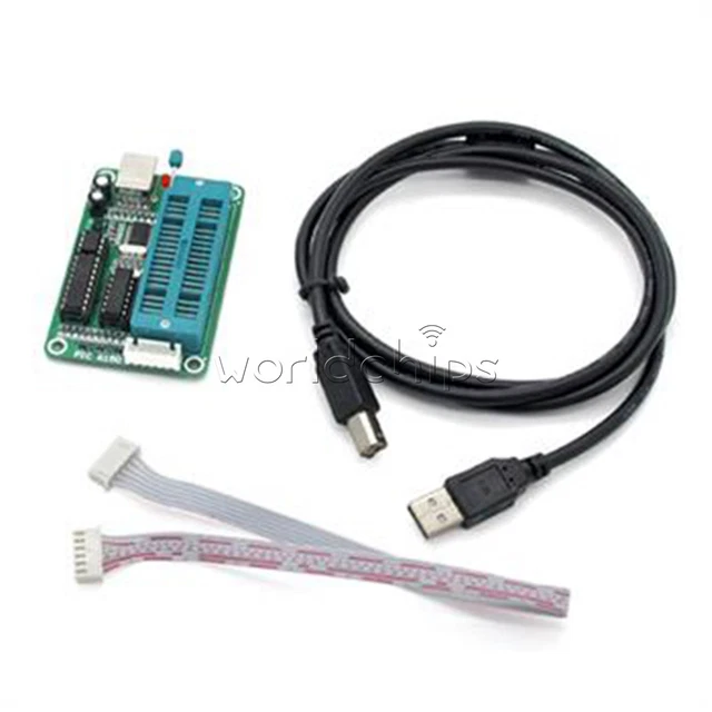 PIC MICROCONTROLLER USB Automatic Programming Programmer K150 + ICSP ...