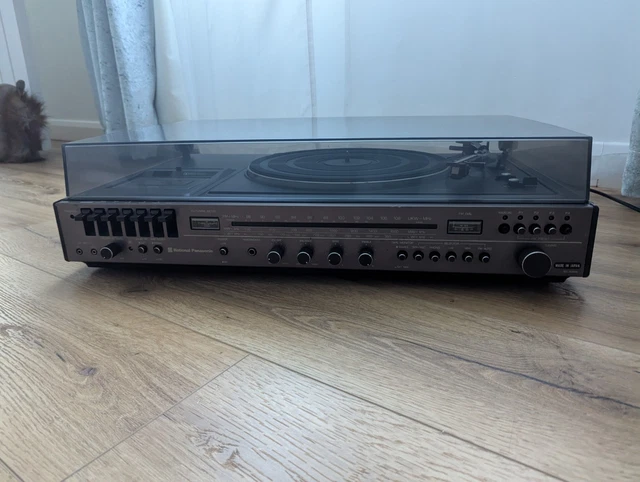 NATIONAL PANASONIC SG-3060L Stereo Music centre Turntable Cassette ...