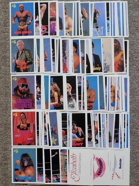 WWF CLASSIC WRESTLING Trading Cards 1990 Wwe Wcw *Excellent Condition ...