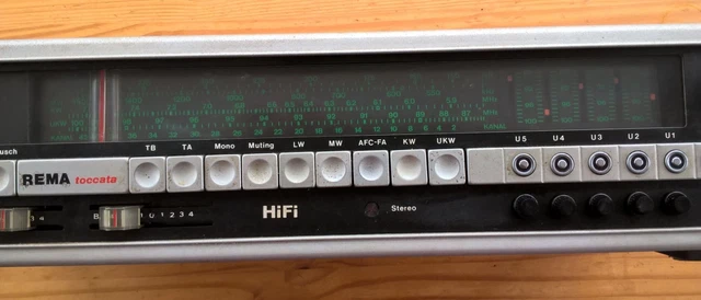 DDR RADIO REMA toccata 940 Hifi EUR 7,49 - PicClick DE