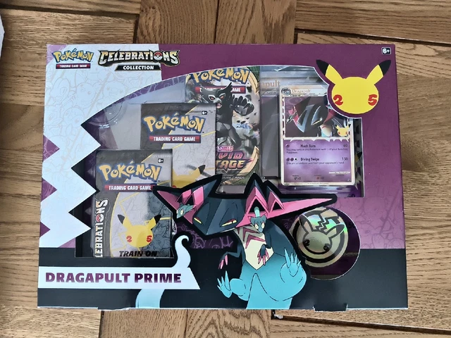 POKÉMON DRAGAPULT PRIME Box Celebrations 25th Anniversary Pokémon - New ...