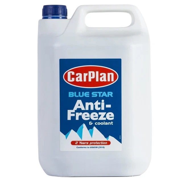 CARPLAN BSA001 BLUE Star Antifreeze & Coolant Concentrate Down To -36C ...