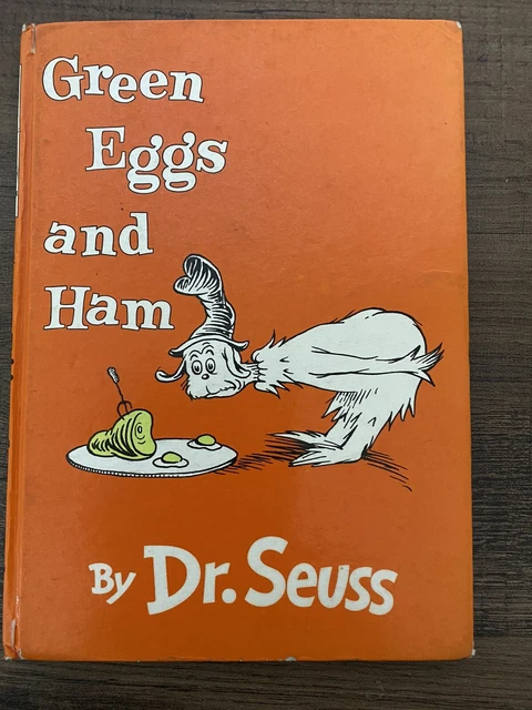 DR SEUSS GREEN Eggs and Ham Beginner Books Collins 1962 First Edition ...