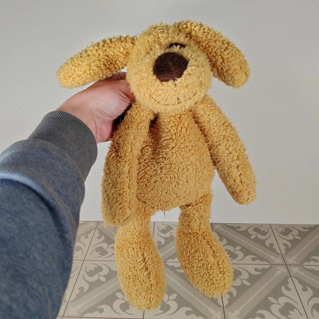 TESCO CUDDLE ME Friends Puppy Dog Plush Soft Toy Comforter Brown £12.99 ...