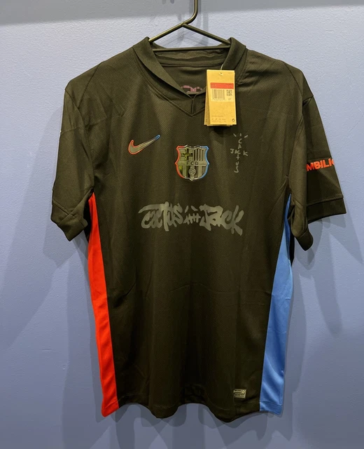 LAMINE YAMAL TRAVIS SCOTT X FC BARCELONA Cactus Jack Limited Edition ...