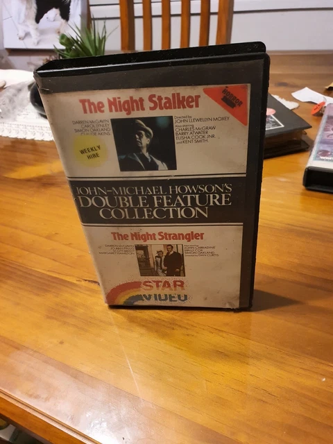 THE NIGHT STALKER The Night Strangler Rare Horror Vhs Kolchak 70's £53. ...