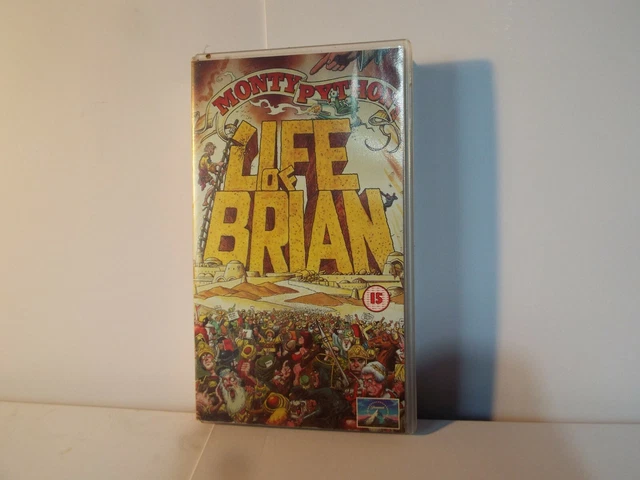 LIFE OF BRIAN VHS - Monty Python - Classic Comedy THIS IS A VHS VIDEO ...