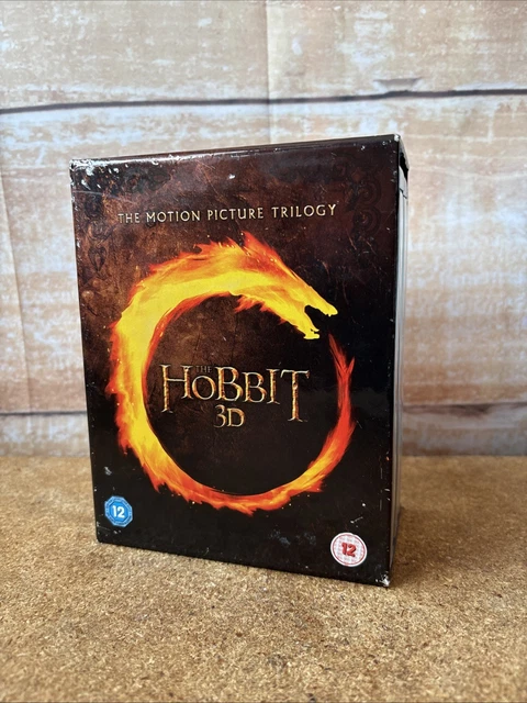 THE HOBBIT TRILOGY Boxset in 3D & Blu-ray (12 Discs) Lord Of The Rings Prequel £10.00 - PicClick UK