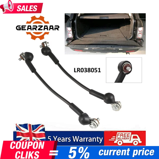 FOR RANGE ROVER L322 Rear Lower Tailgate Boot Straps X2 Cables 02-2010 ...