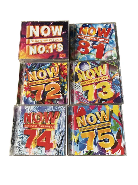 NOW THAT’S WHAT I call Music: Includes No1 Hits, 72,73,74,75 & 81 See ...