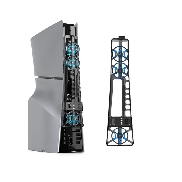 COOLING SOLUTION USB Connected Lüfter für PlayStation 5 Pro mit Geschwindigkei EUR 17,74 ...