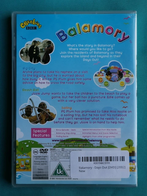 🆕 SEALED - Balamory - Days Out. Cbeebies Bbc Dvd. Bonus Episodes. Free ...
