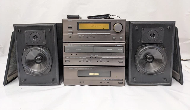 DENON HI-FI SYSTEM / Stereo Receiver D-65 + DENON SC-M2 Speakers - CS ...