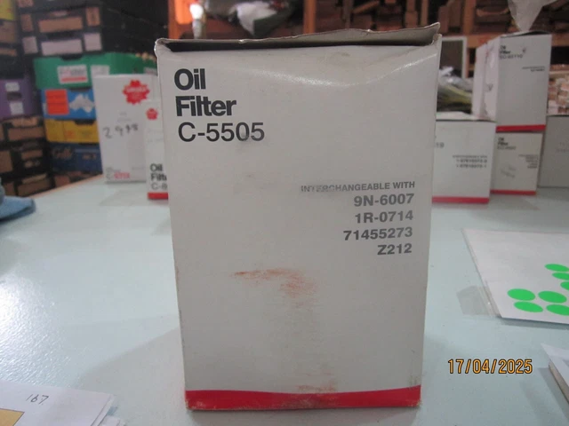 SAKURA C-5505 OIL Filter P559128, LF3328, Z212, B75, 1R-0714 $25.00 ...