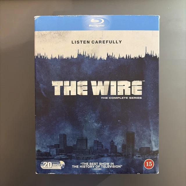 THE WIRE THE Complete Series Blu-ray Boxset (20 discs) with slipcover £ ...