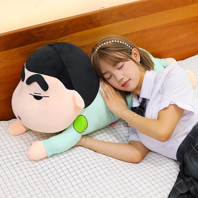 CRAYON SHIN CHAN Sleeping Pose Plush Cartoon Soft Bed Decor Gift For ...
