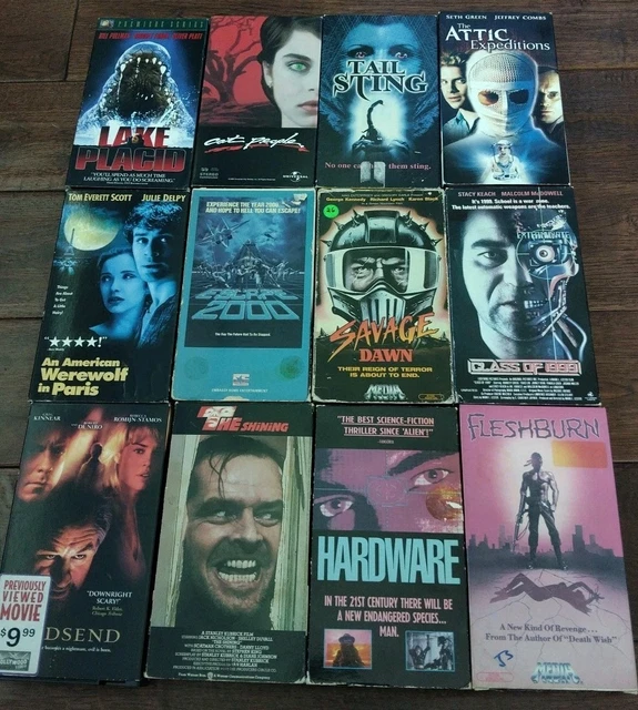 HORROR VHS LOT Cult Rare Hardware Fleshburn Cat people Class Of 1999 Vestron Med £35.02 ...