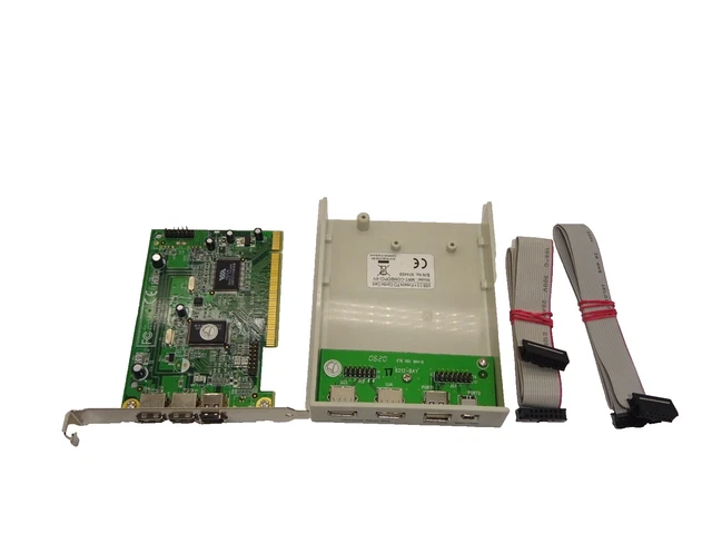 CONRAD MRT-COMBOPCI-6V USB 2.0+Firewire Combo Card Pci+Front Panel # ...