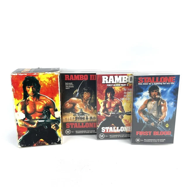 Sylvester Stallone Vhs Collection FOR SALE! - PicClick UK