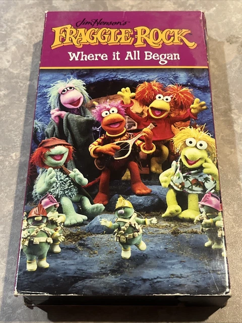 JIM HENSON’S FRAGGLE Rock - Where It All Began (VHS, 2004) ***TESTED ...