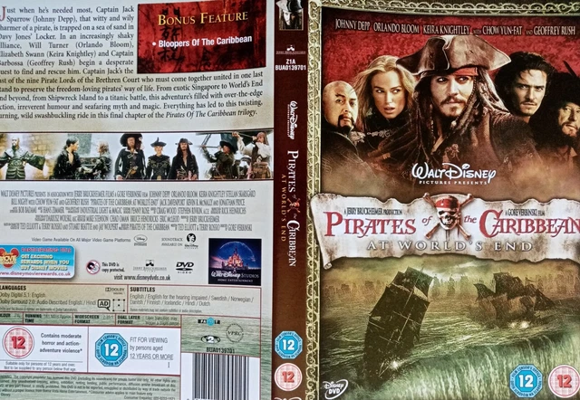 PIRATES OF THE Caribbean - At World's End - DVD - Disney £3.95 ...