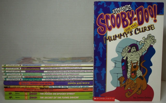 SCOOBY-DOO LOT OF 12 Books Mysteries Scholastic Cartoon Network You ...