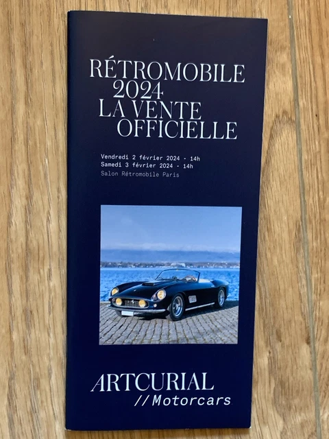 Artcurial Rtromobile 2024