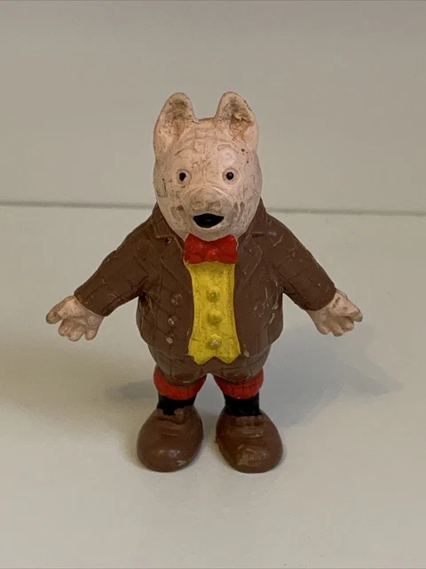 1978 PODGY PIG Rupert The Bear & Friends Schleich 6 Cm Vintage Figure £ ...