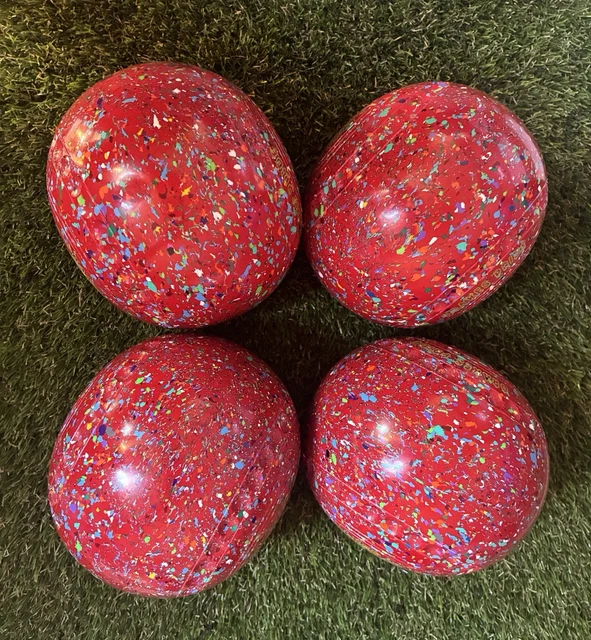 DRAKES PRIDE PROFESSIONAL Lawn Bowls. Size 1H. WB 30. Red Harlequin ...