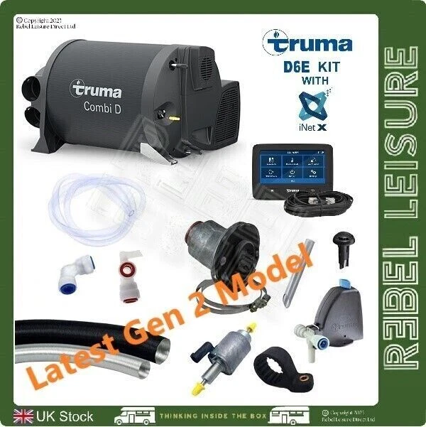 TRUMA D6E GEN 2 Combi Boiler with iNet X - Diesel & 240v Electric Model 33516-78 £1,749.00 ...
