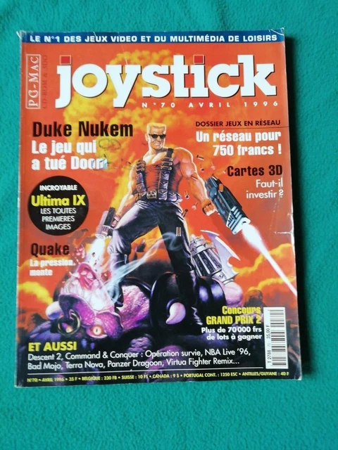 MAGAZINE "Joystick" Numero 70 - Avril 1996 - Retrogaming EUR 10,50 ...