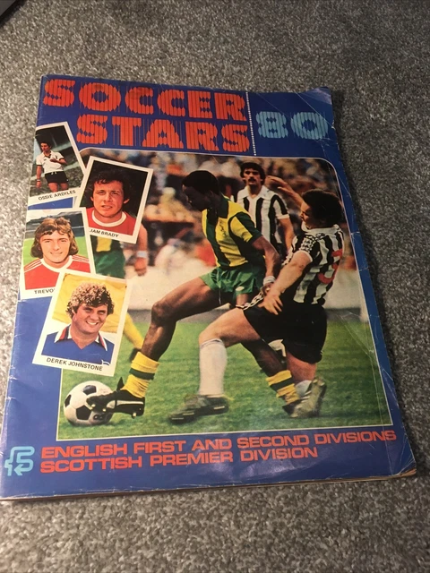 FKS SOCCER STARS 80 football sticker album division 1 Empty 1980 £20.48 ...