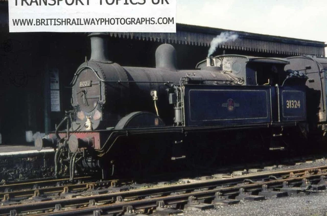STEAM RAILWAY PHOTO H CLASS 0-4-4T No 31324 AT WESTERHAM 1961 ...